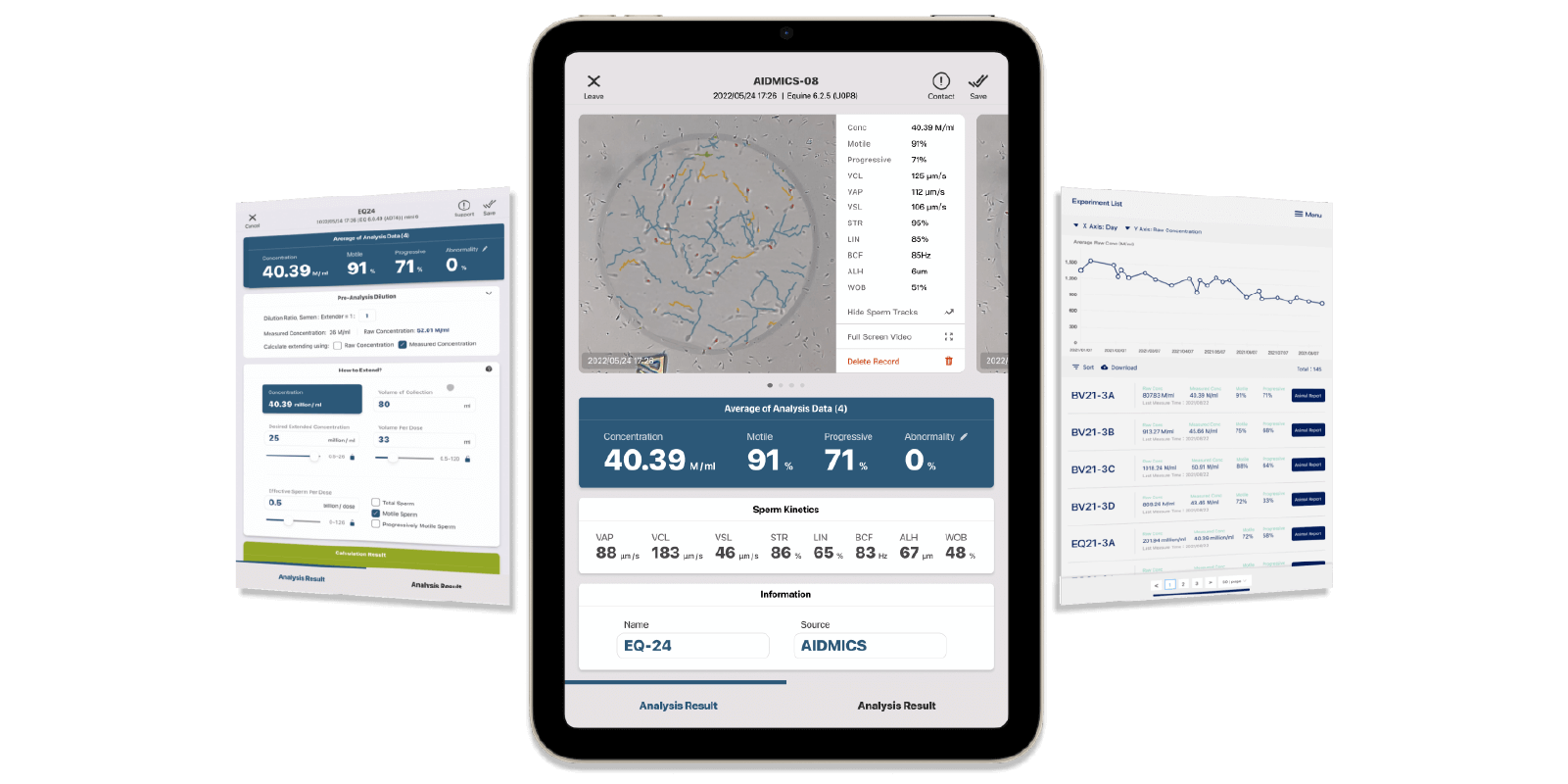 Features | iSperm mCASA - The First Mobile Smart Semen Analysis Solution